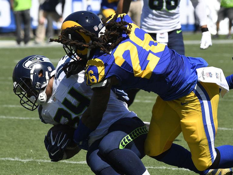Seahawks' Baldwin to undergo MRI on knee; Rawls suffers leg contusion ...