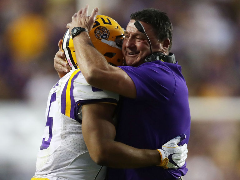Watch: LSU players chant 'Keep Coach O' after beating Texas A&M ...