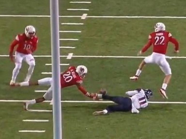Utah's Marcus Williams reels in plinko-style interception vs. Arizona ...