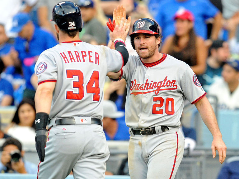 Nationals score franchise playoff record 8 runs in Game 3 victory ...