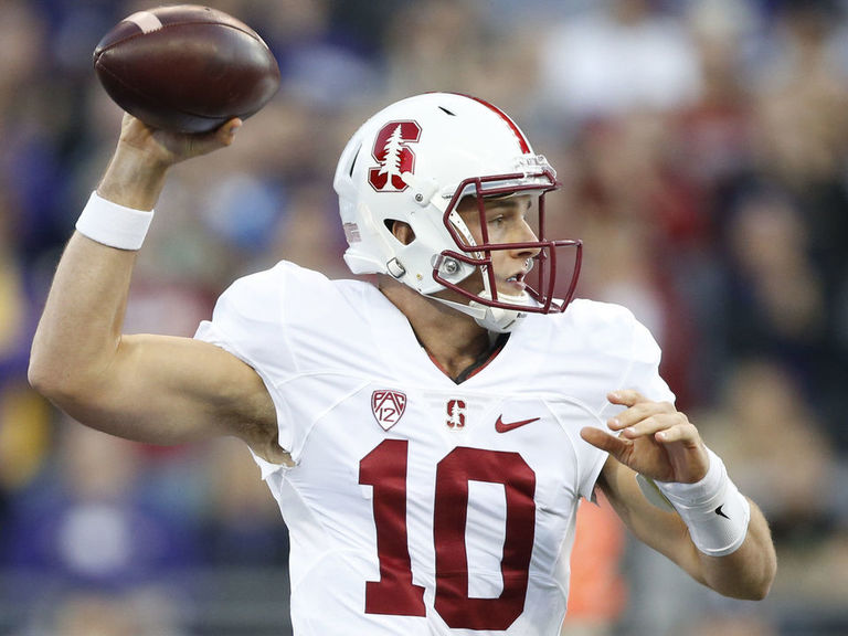 Quarterback Keller Chryst to start for Stanford vs. Arizona | theScore.com