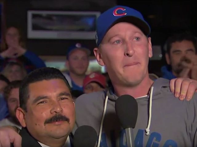 Crying Cubs fan cries again on 'Jimmy Kimmel Live!' | theS…