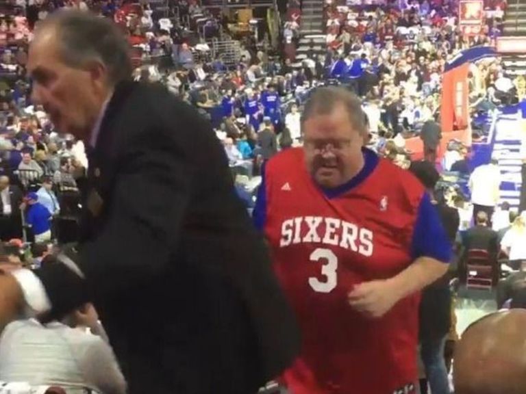 Ejected 76ers fan apologizes, claims Westbrook called him fat ...