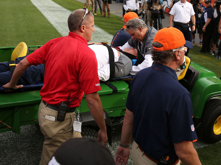 Broncos DC Wade Phillips taken to hospital after sideline collision ...