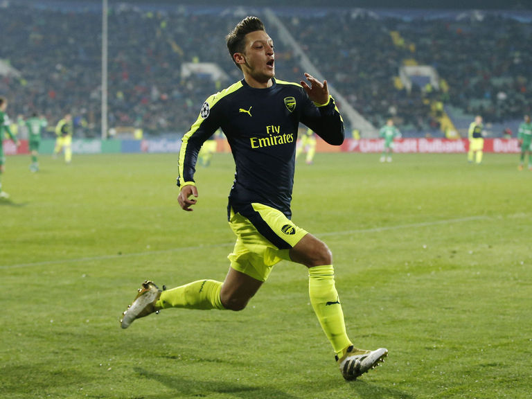 Watch: Ozil does best FIFA Street impression to score obscene late ...