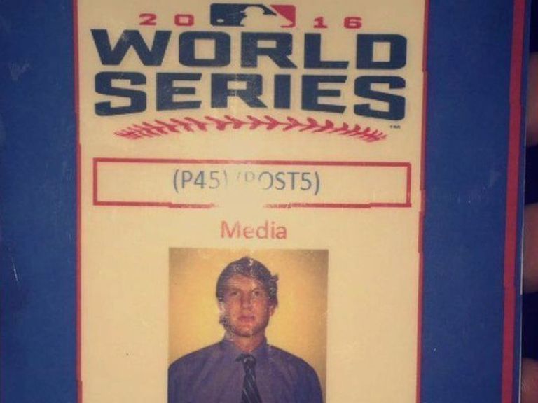 College student sneaks into World Series with fake credentials ...
