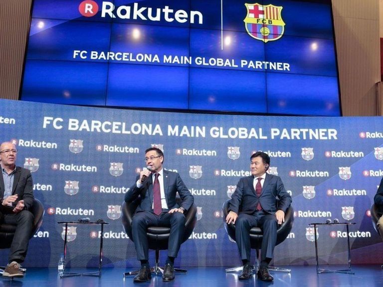 Barcelona announces Rakuten as next official shirt sponsor | theScore.com