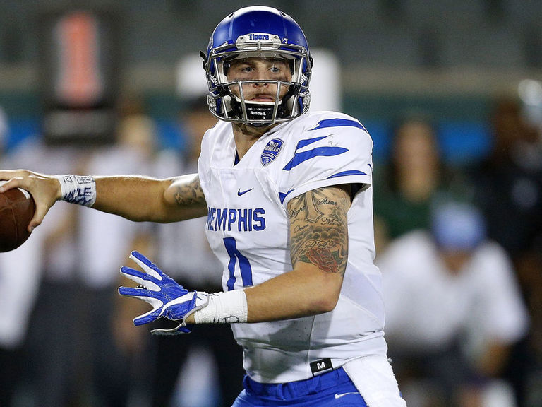 Memphis' Riley Ferguson leaves vs. Cincinnati with apparent injury ...