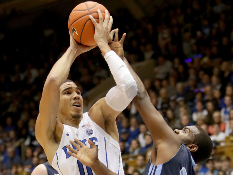 Duke's Jayson Tatum, Marques Bolden show rust in college debuts ...