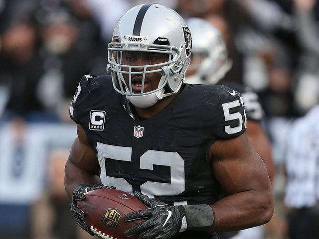 Mack wins Defensive Player of the Year by 1 vote over Mille…