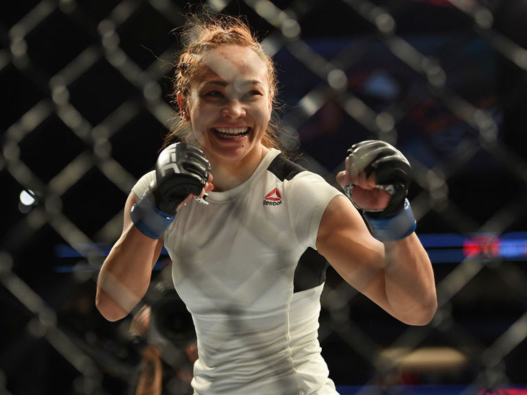 Watch: Waterson caps UFC Sacramento by choking out VanZant in 1st round ...