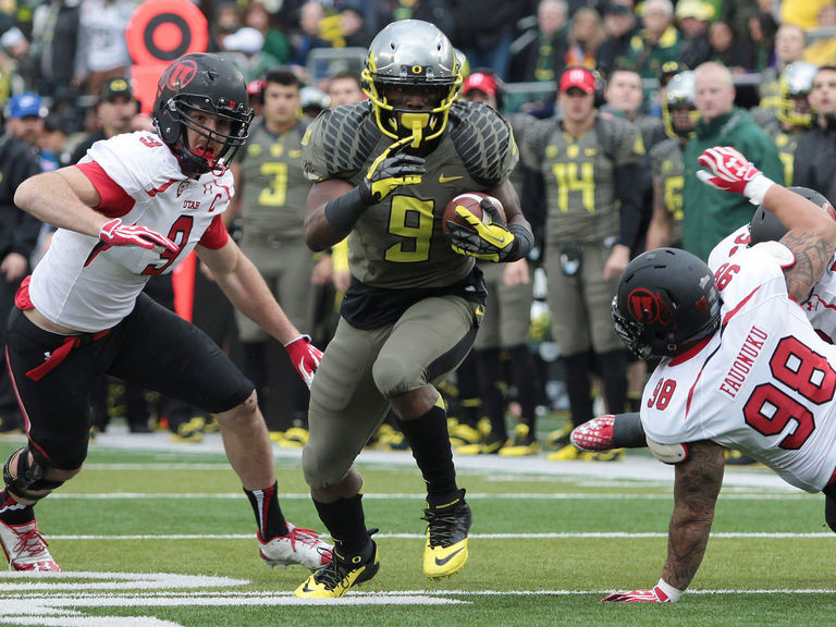 Oregon RB Byron Marshall set to start Alamo Bowl with Thomas Tyner ...