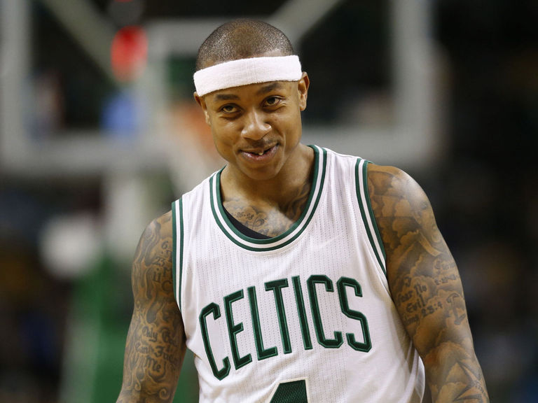 Watch: Celtics' Thomas puts Zeller on skates | theScore.com