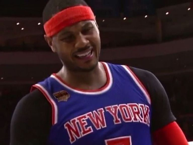 Melo's reaction to McConnell's game-winner encapsulates Knicks' woes ...
