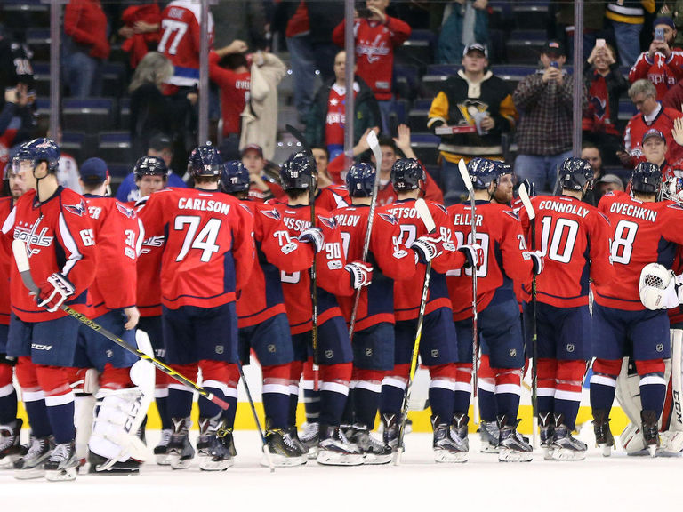 Capitals' 7th straight win puts them on Blue Jackets' heels | theScore.com