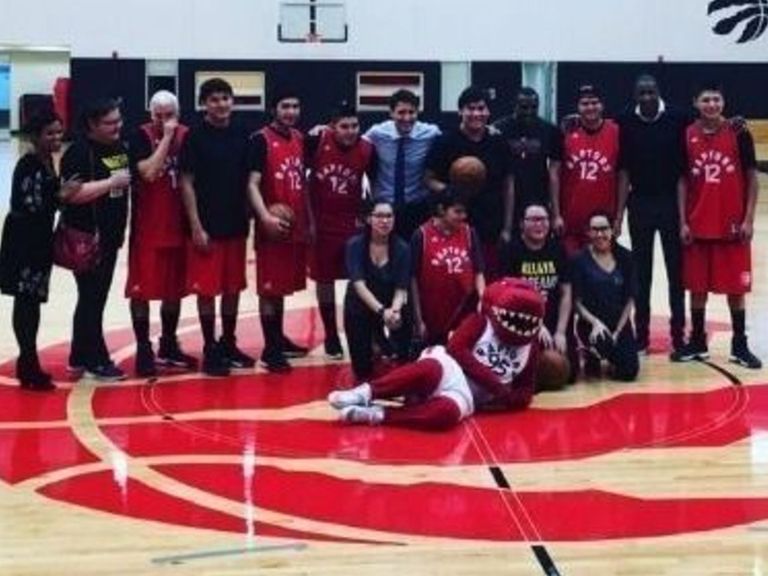 Raptors, Canadian PM host students of violence-scarred school ...