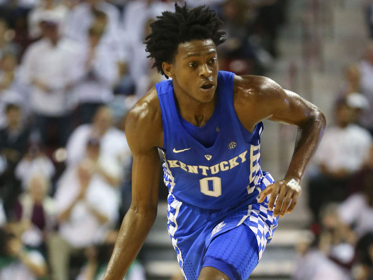Kentucky's DeAaron Fox starts vs. Tennessee | theScore.com
