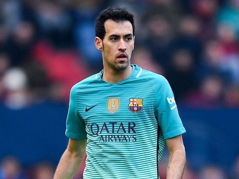 Busquets sprains ankle ligament vs. Eibar; scan set for Monday ...
