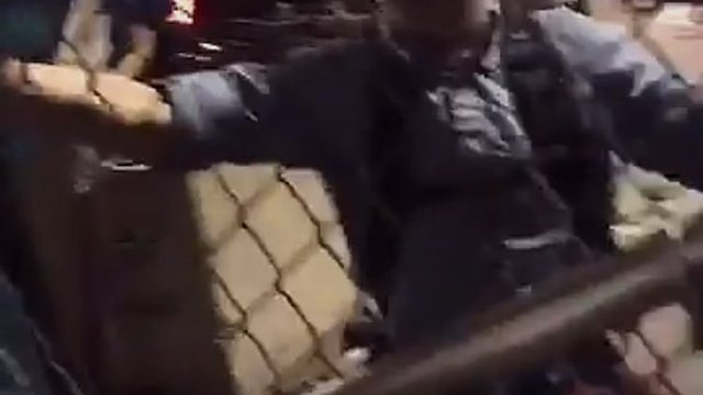 Watch: Fans claim they used ladder to sneak into Super Bowl…