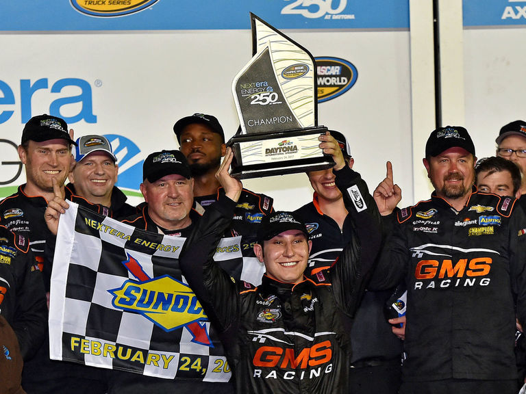 Kaz Grala wins NASCAR Truck Series opener | theScore.com