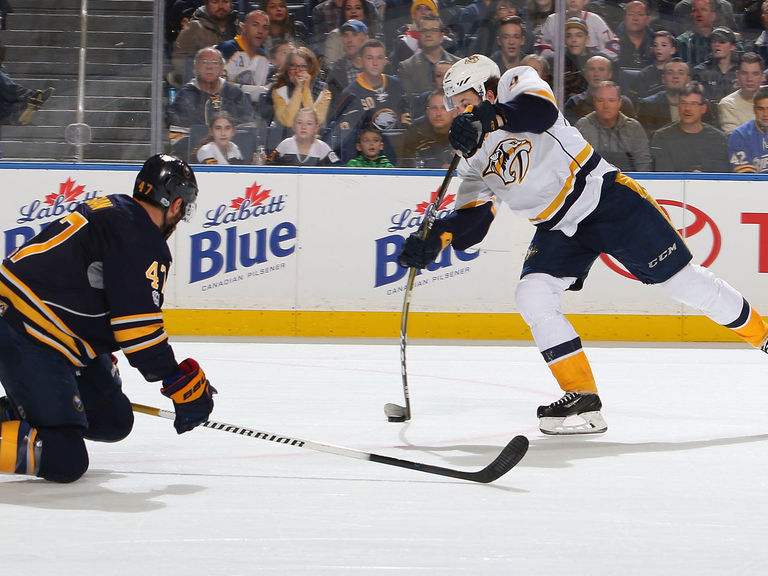 Watch: Scorching-hot Forsberg caps Preds' comeback over Sabres in OT ...