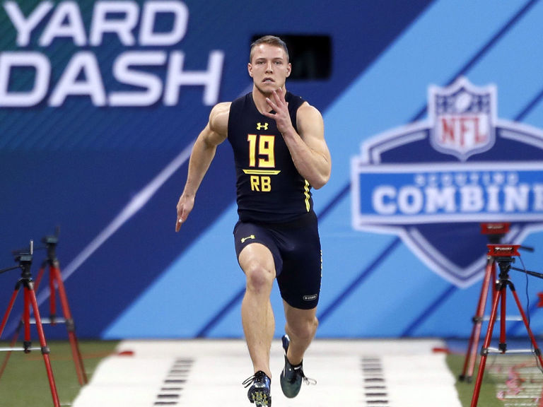 NFL Combine - Day 3: McCaffrey's speed impresses, QBs defend class ...