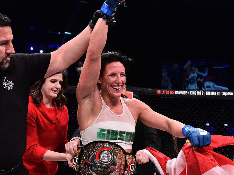 Budd TKOs Coenen for inaugural Bellator 145-pound women's title ...