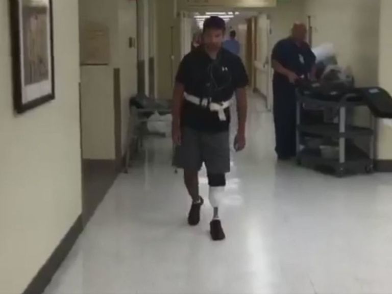 Watch: Craig Cunningham walks without assistance in latest update ...