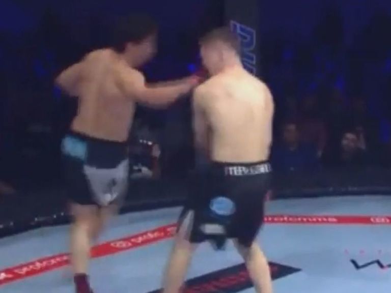 Spinning back fist leads to furious flurry for KO at ProFC 62 ...