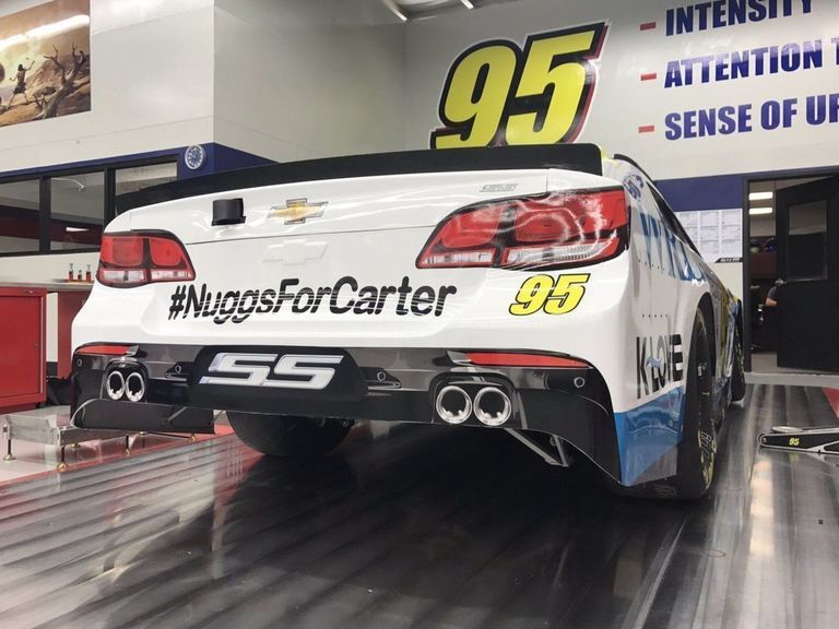 NASCAR driver adds decal to help teen score free chicken nuggets ...