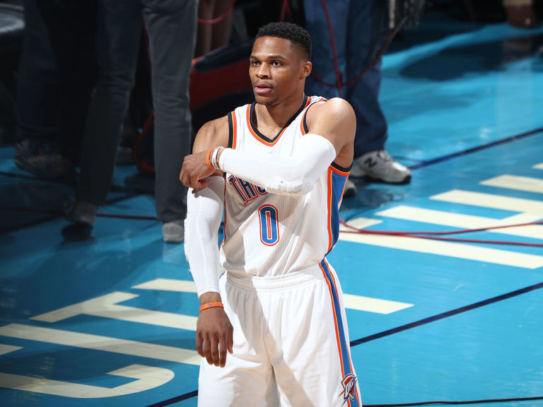 Westbrook 1st player since Big O with consecutive 30-point playoff ...