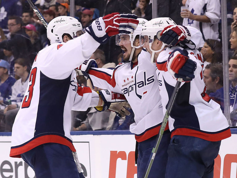 Watch: Johansson scores OT winner as Capitals knock out Maple Leafs ...