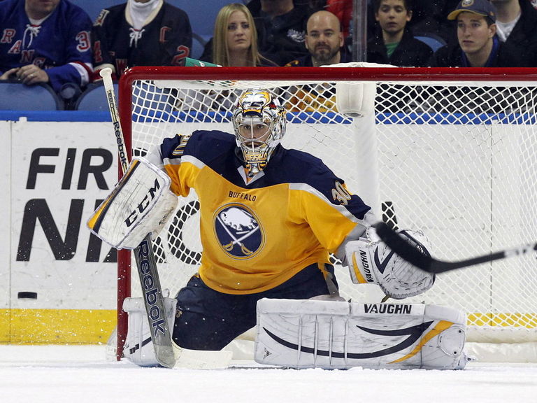 PHOTO: Ryan Miller's Olympic mask is complete | theScore.com
