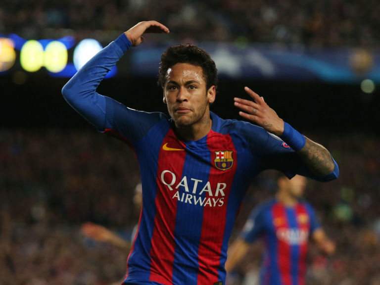 Neymar rubs elbows with Warriors, OBJ after Game 2 of NBA Finals ...