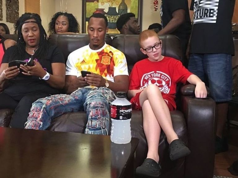 Travis Rudolph watched NFL draft with autistic middle-school boy ...