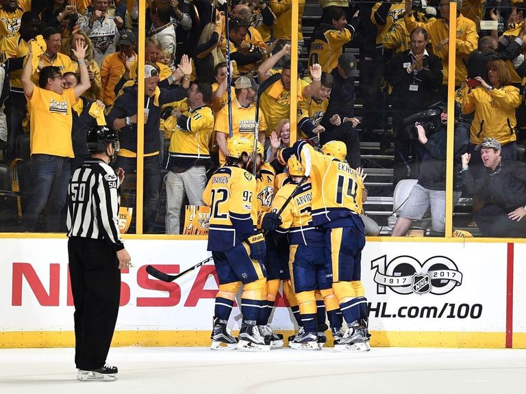 Predators become 1st team in 20 years with 10 straight home wins in ...