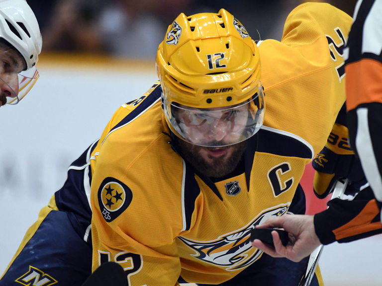 Predators without captain Fisher for Game 5 | theScore.com