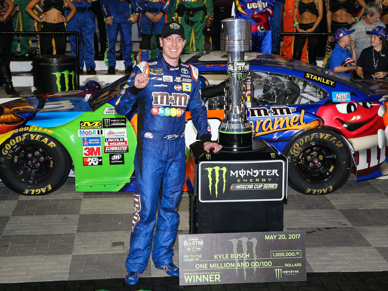 Kyle Busch scores $1M with All-Star race victory | theScore.com