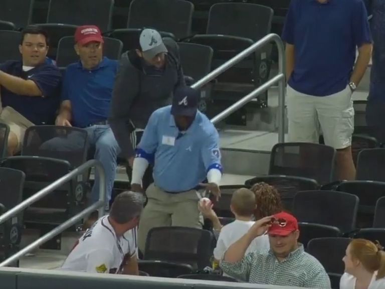 Watch: Security guard takes ball away from innocent kid after fan ...