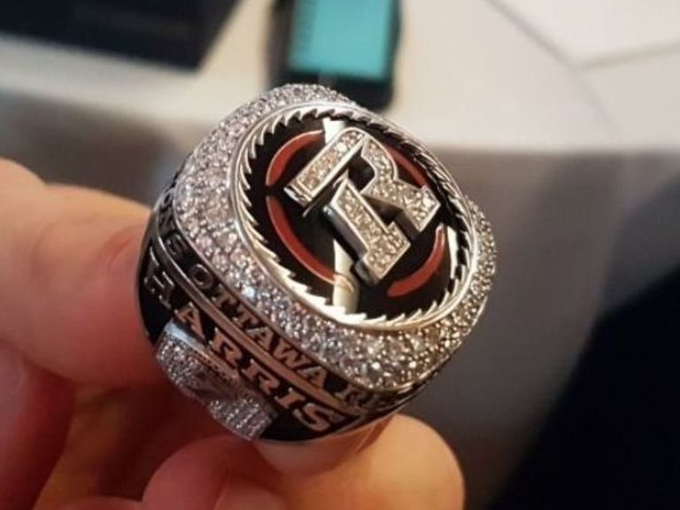 Look: RedBlacks receive Grey Cup rings | theScore.com