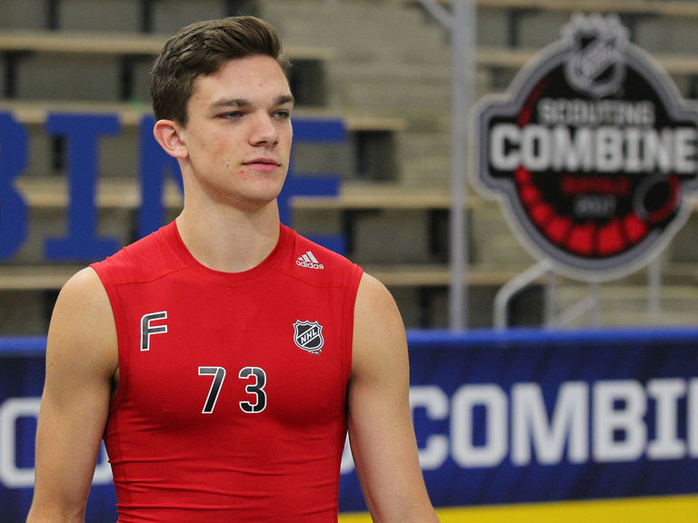 Senators draft Shane Bowers 28th overall | theScore.com