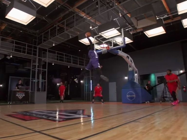 Watch: Fultz gets creative to evade, score on pro dodgeball team ...