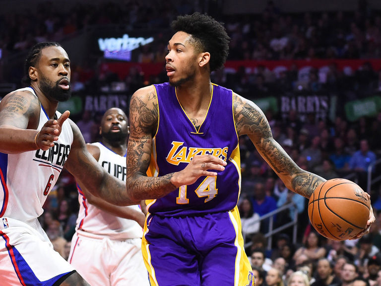 Lakers sophomore Brandon Ingram grew to 6-foot-11 this summer ...