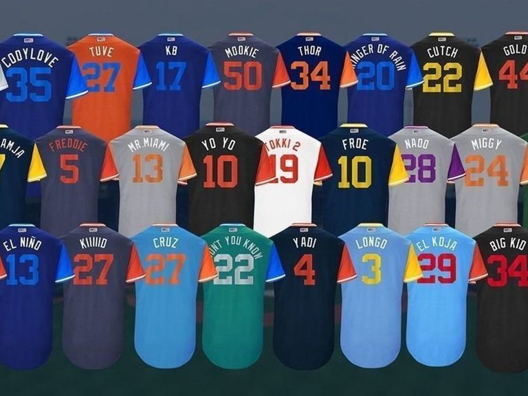 MLB Unveils Jersey Designs Nicknames For Players Weekend TheScore mlb-unveils-jersey-designs-nicknames-for-players-weekend-thescore