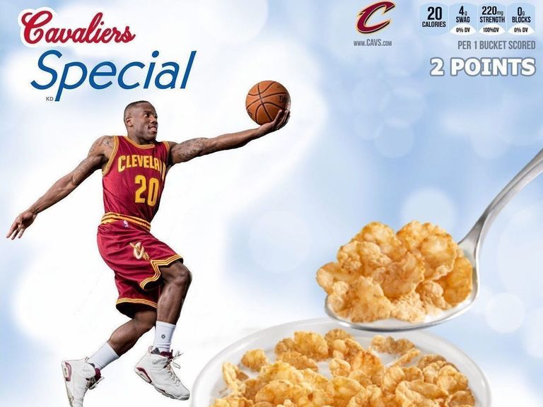 Look: NBA teams tweet their own twist on cereals | theScore.com