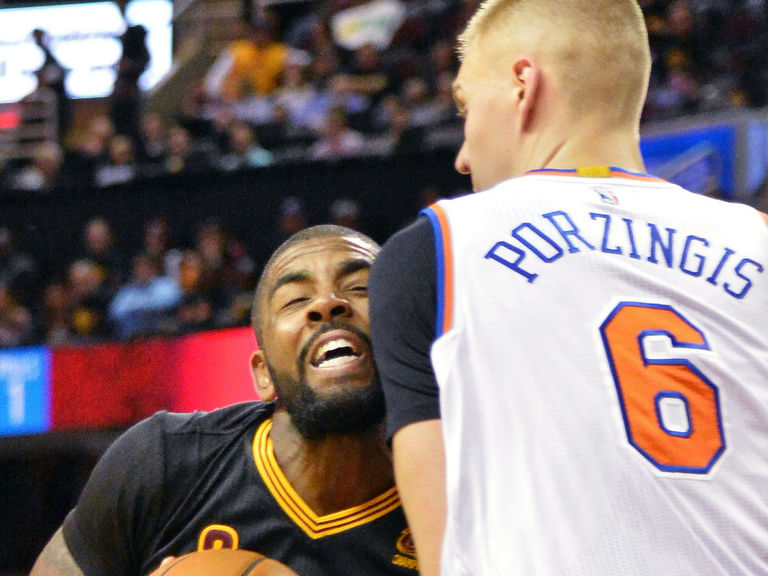 Report: Knicks not interested in trading Porzingis for Irving ...