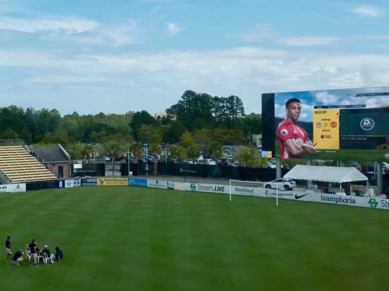 Charleston Battery's on-pitch FIFA 17 setup is incredible | theScore.com