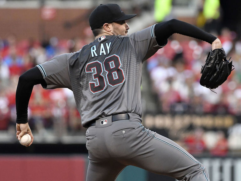 Ray returns to D-Backs for 1st time since taking liner to head ...