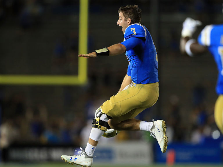 Watch: UCLA's 34-point comeback capped by fake spike TD toss from Rosen ...