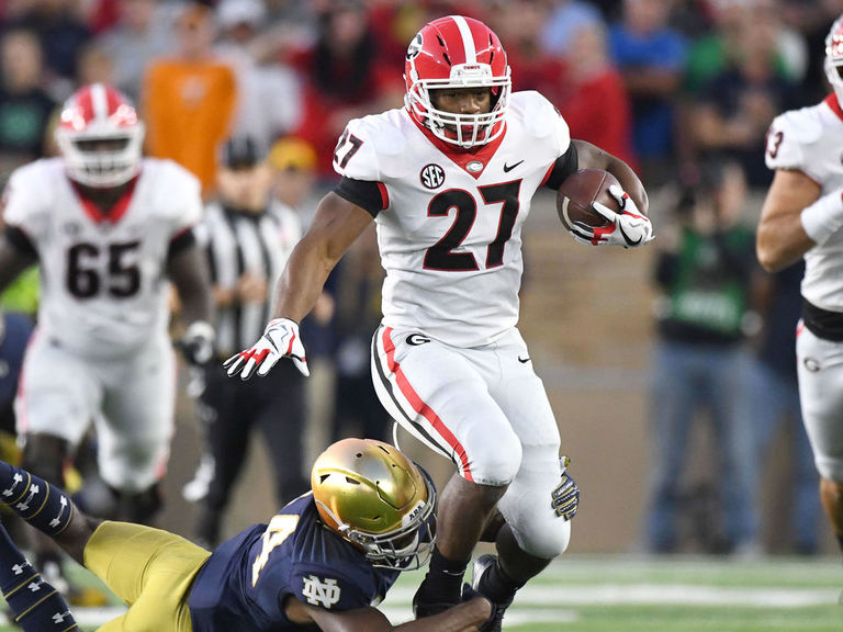 Browns add bruiser Nick Chubb to backfield | theScore.com